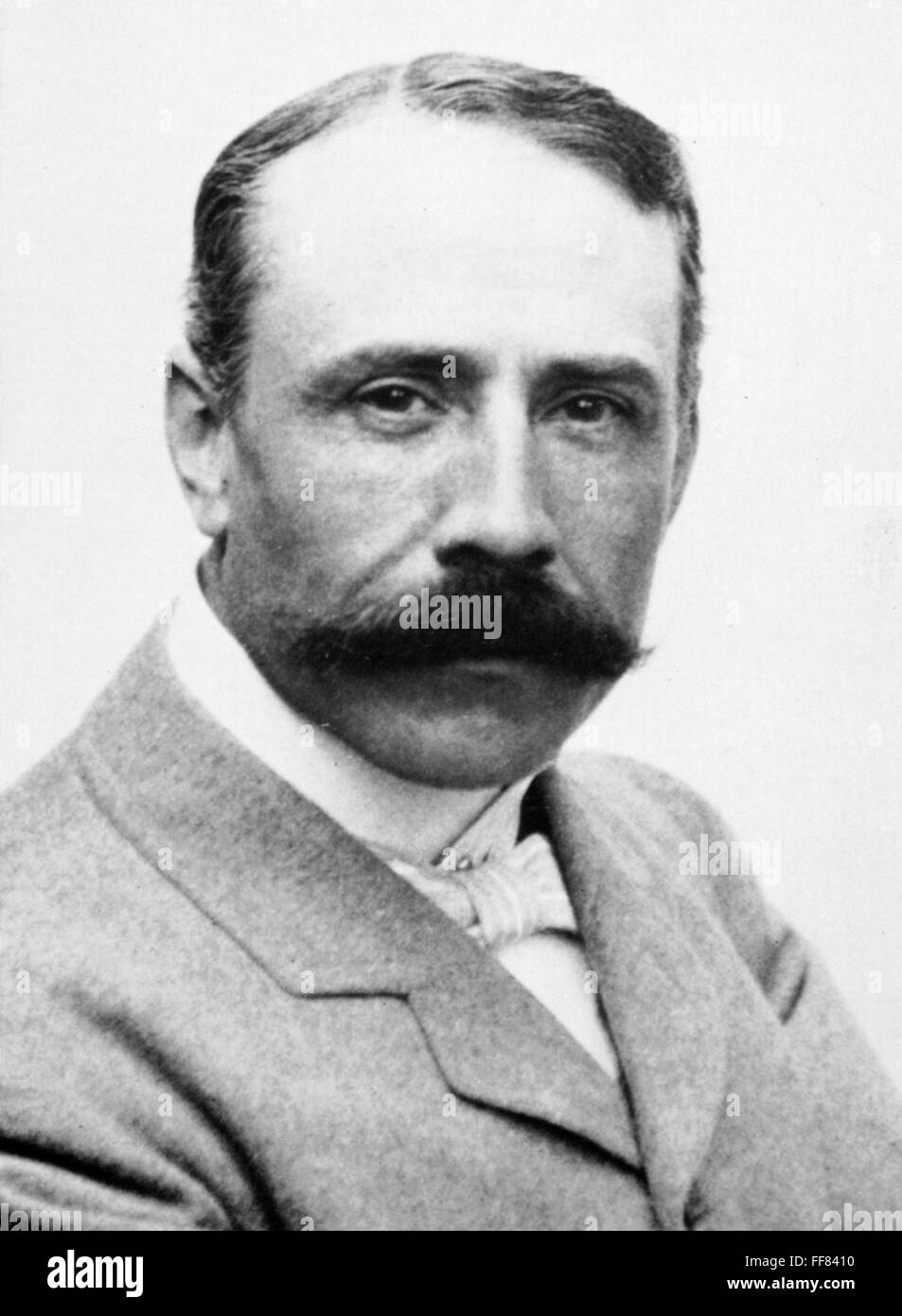 SIR EDWARD ELGAR (1857-1934). /nEnglish composer. Photographed, c1905 ...