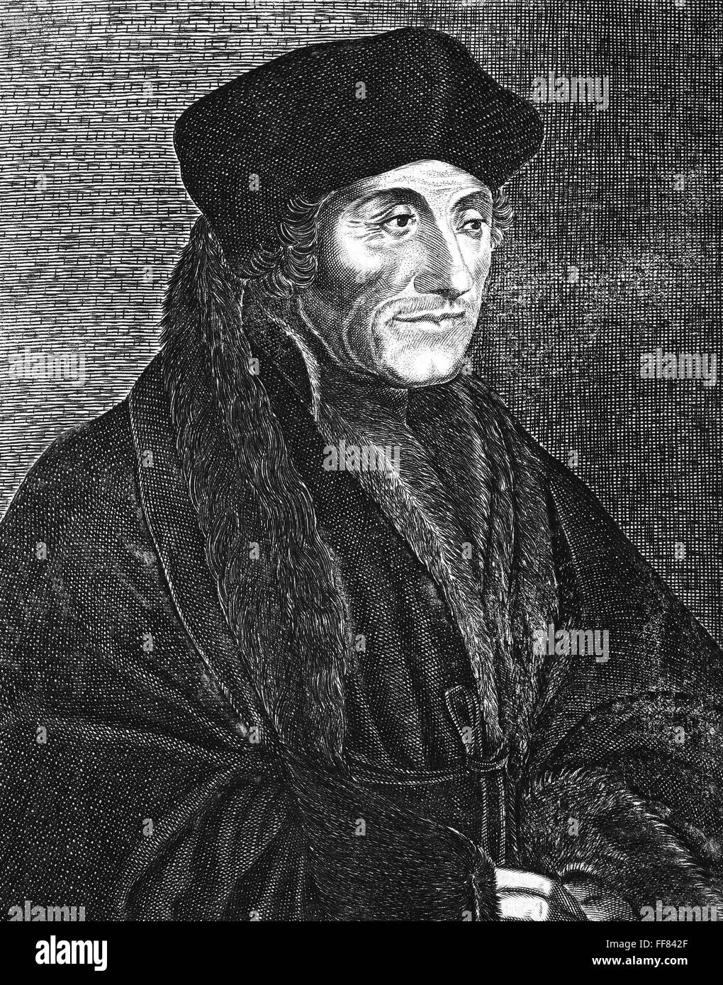 DESIDERIUS ERASMUS /n(1466?-1536). Known as Erasmus of Rotterdam. Dutch ...