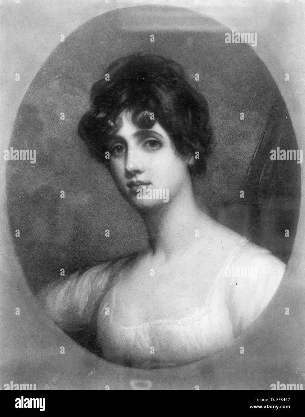 FRANCES ANNE 'FANNY' KEMBLE (1809-1893). English actress. Oil on canvas Stock Photo - Alamy