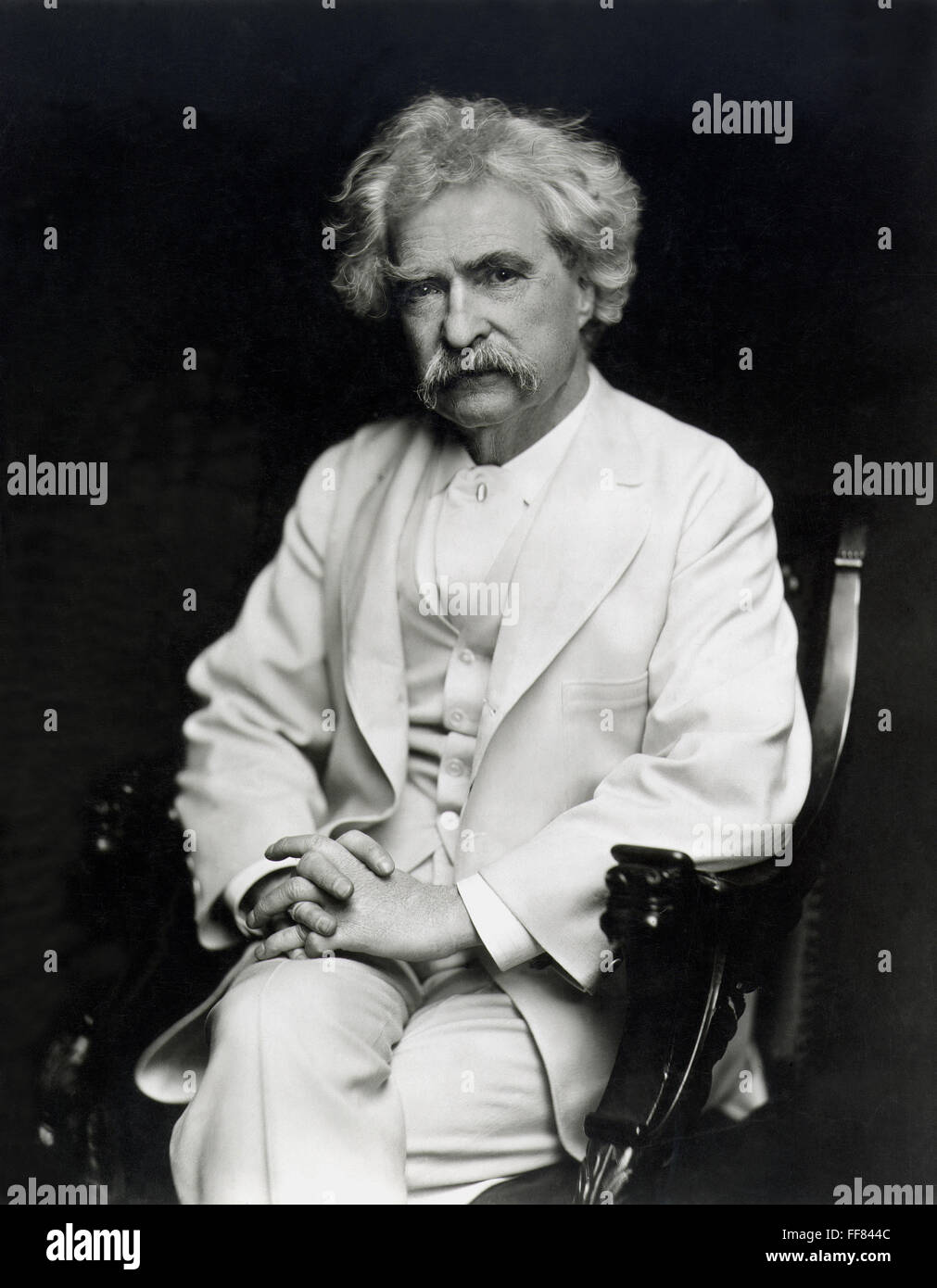 SAMUEL LANGHORNE CLEMENS /n(1835-1910). Aka Mark Twain. American ...