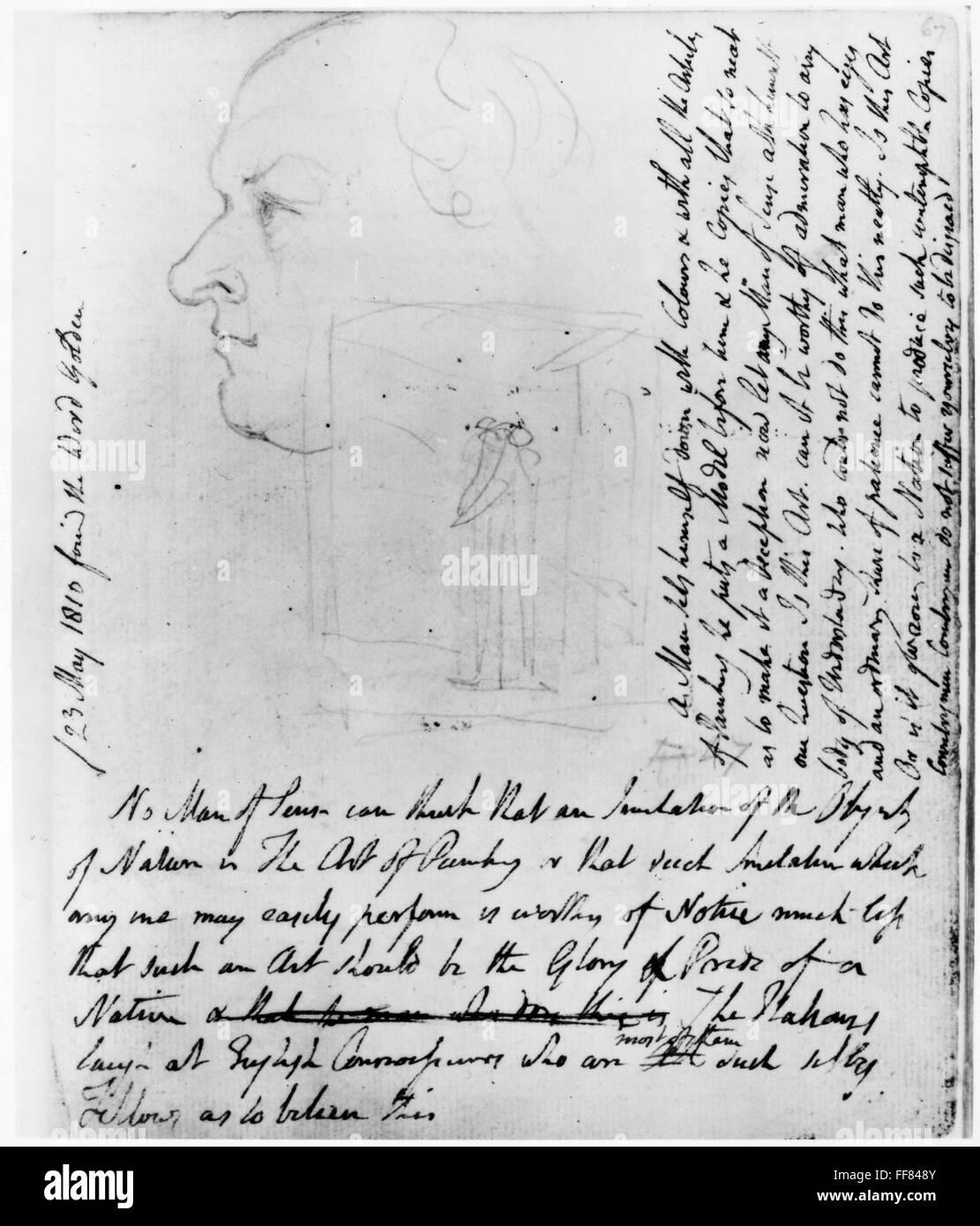 WILLIAM BLAKE (1757-1827). /nEnglish artist, poet and mystic. Self ...