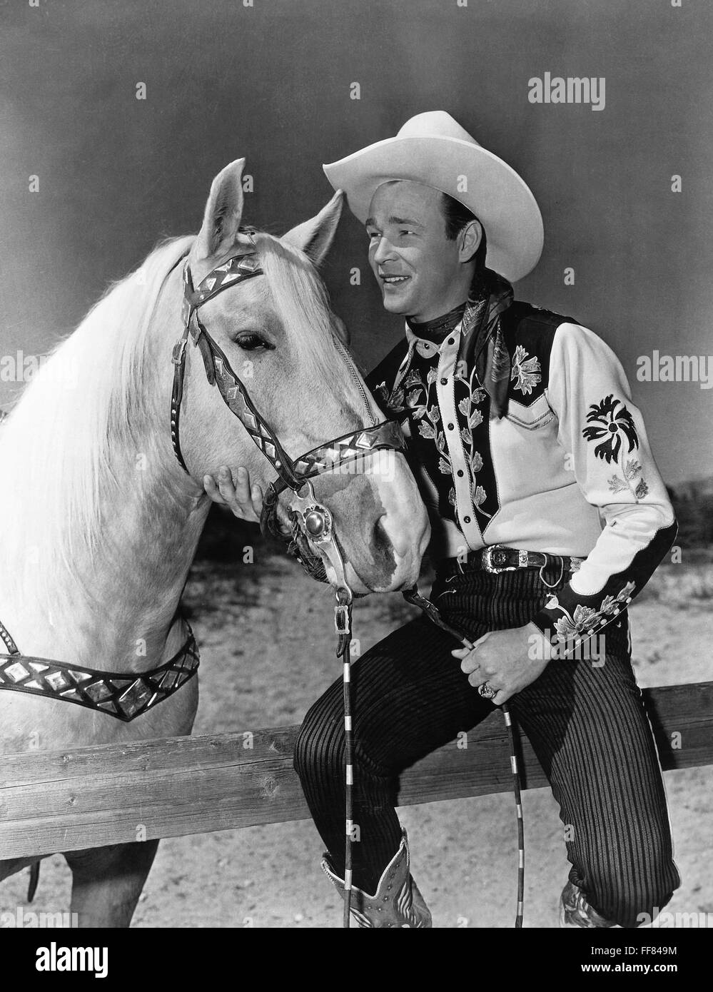 ROY ROGERS (1911-1998). /nNΘ Leonard Slye. American singing cowboy ...