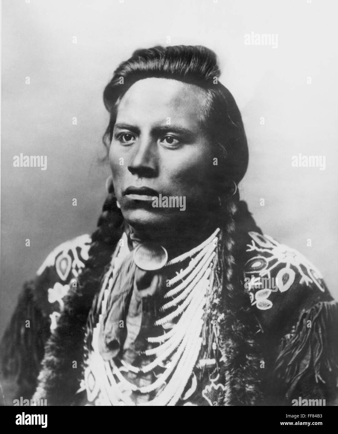 'CURLEY', A CROW SCOUT. /nPhotograph, 1880 Stock Photo - Alamy