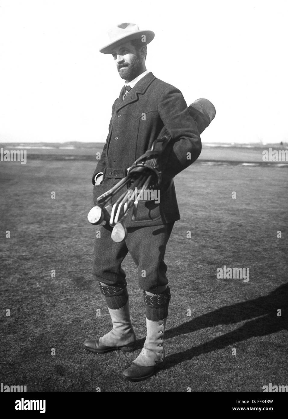 WALTER TRAVIS (1862-1927). /nAmerican (Australian-born) golfer ...