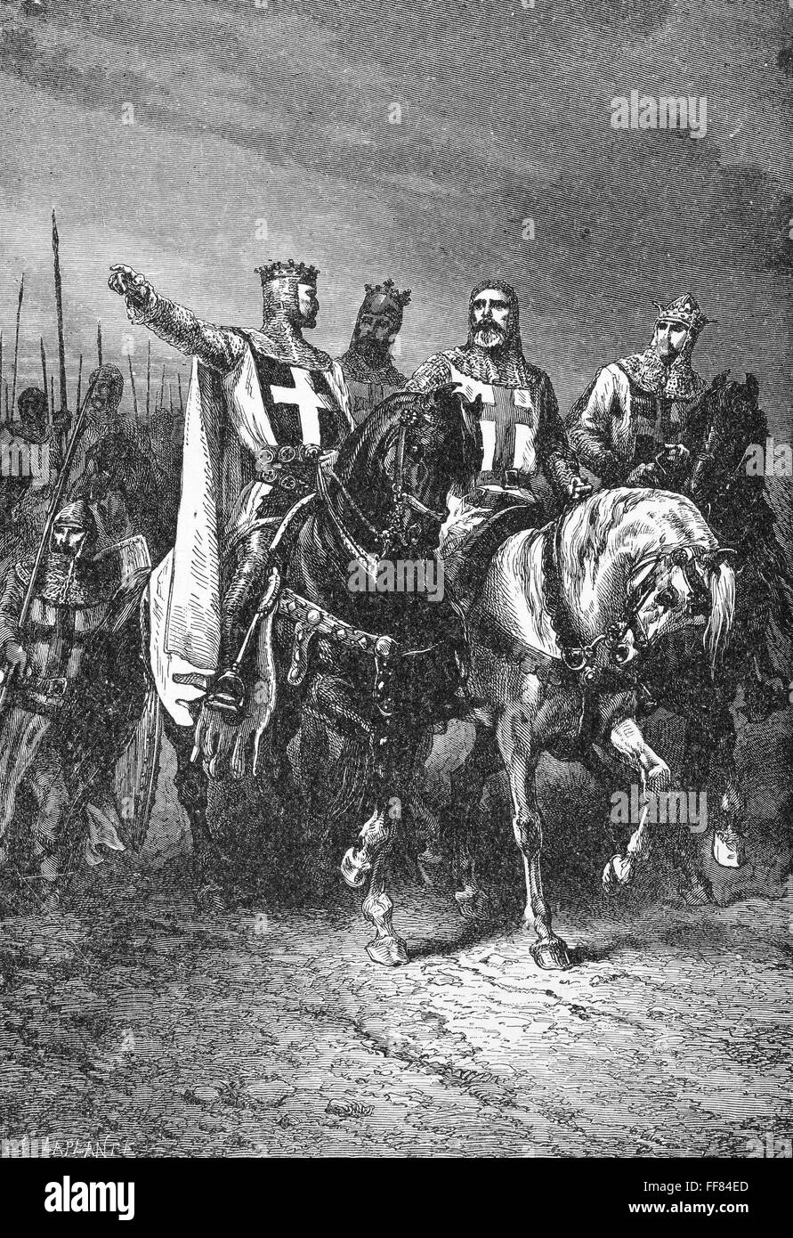 GODFREY (1058-1100). /nGodfrey of Bouillon. First King of Jerusalem ...