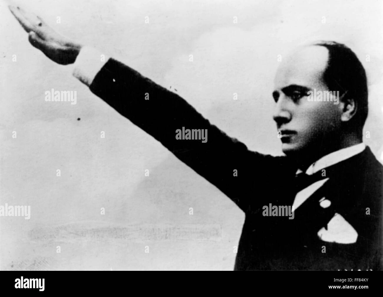BENITO MUSSOLINI (1883-1945). /nItalian political leader. Mussolini ...