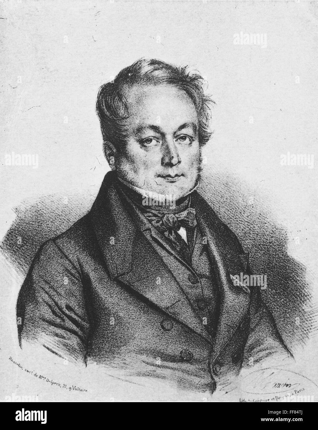 FRANCOIS MAGENDIE /n(1783-1855). French physiologist. Contemporary ...