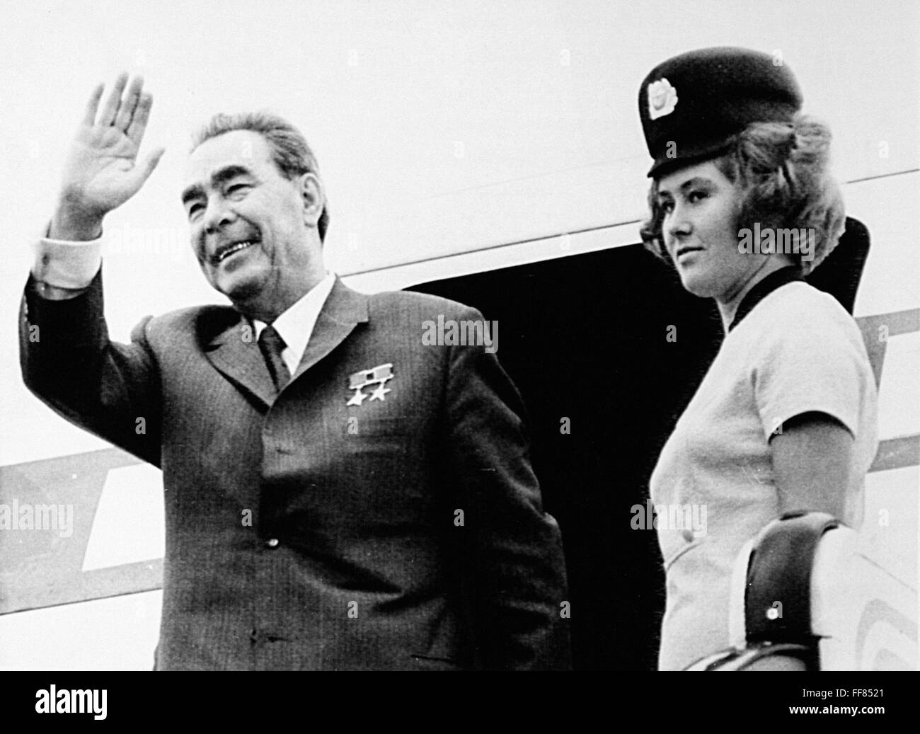 LEONID BREZHNEV (1906-1982). /nSoviet political leader. Brezhnev ...