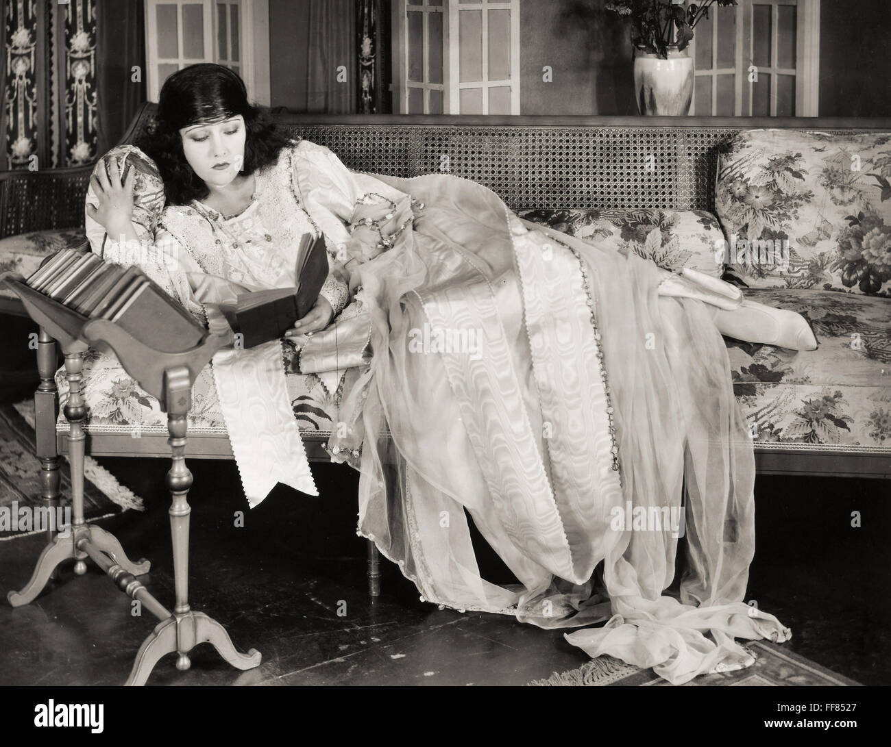SILENT FILM STILL: WOMAN Stock Photo - Alamy