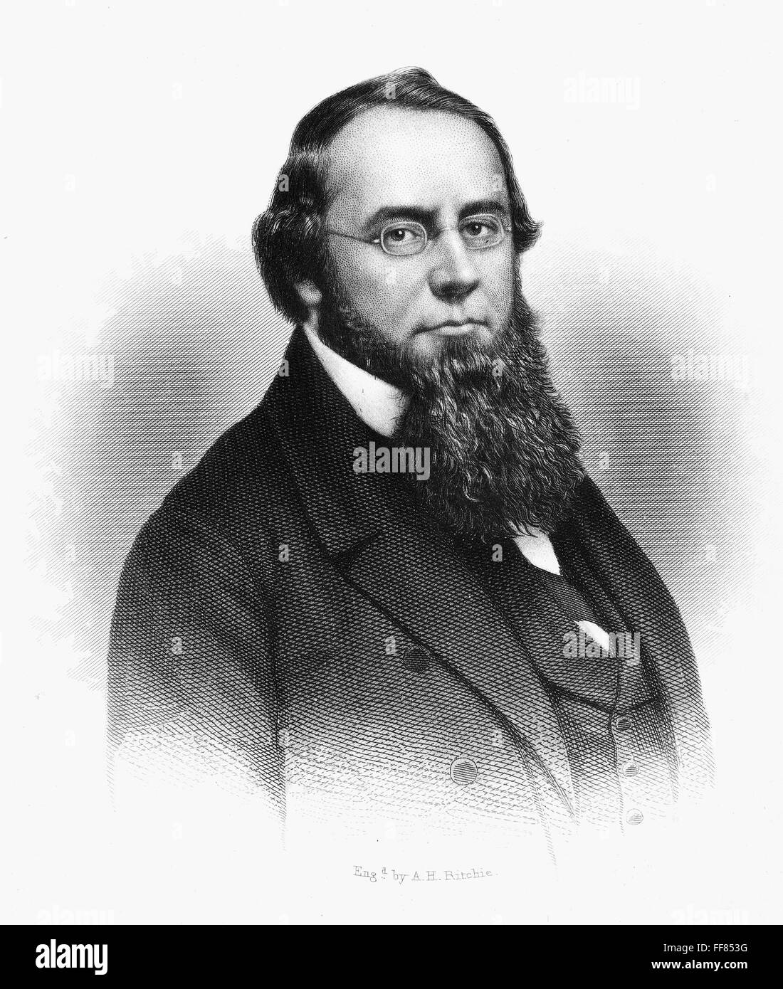 EDWIN STANTON (1814-1869). /nAmerican lawyer and statesman. Steel ...