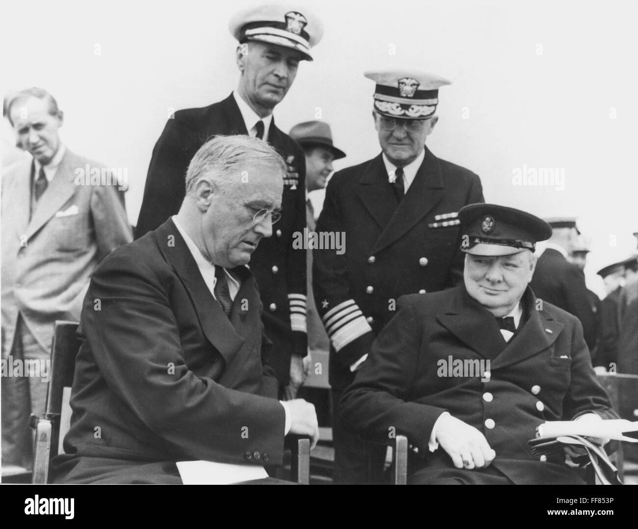 1941 roosevelt churchill hi-res stock photography and images - Alamy