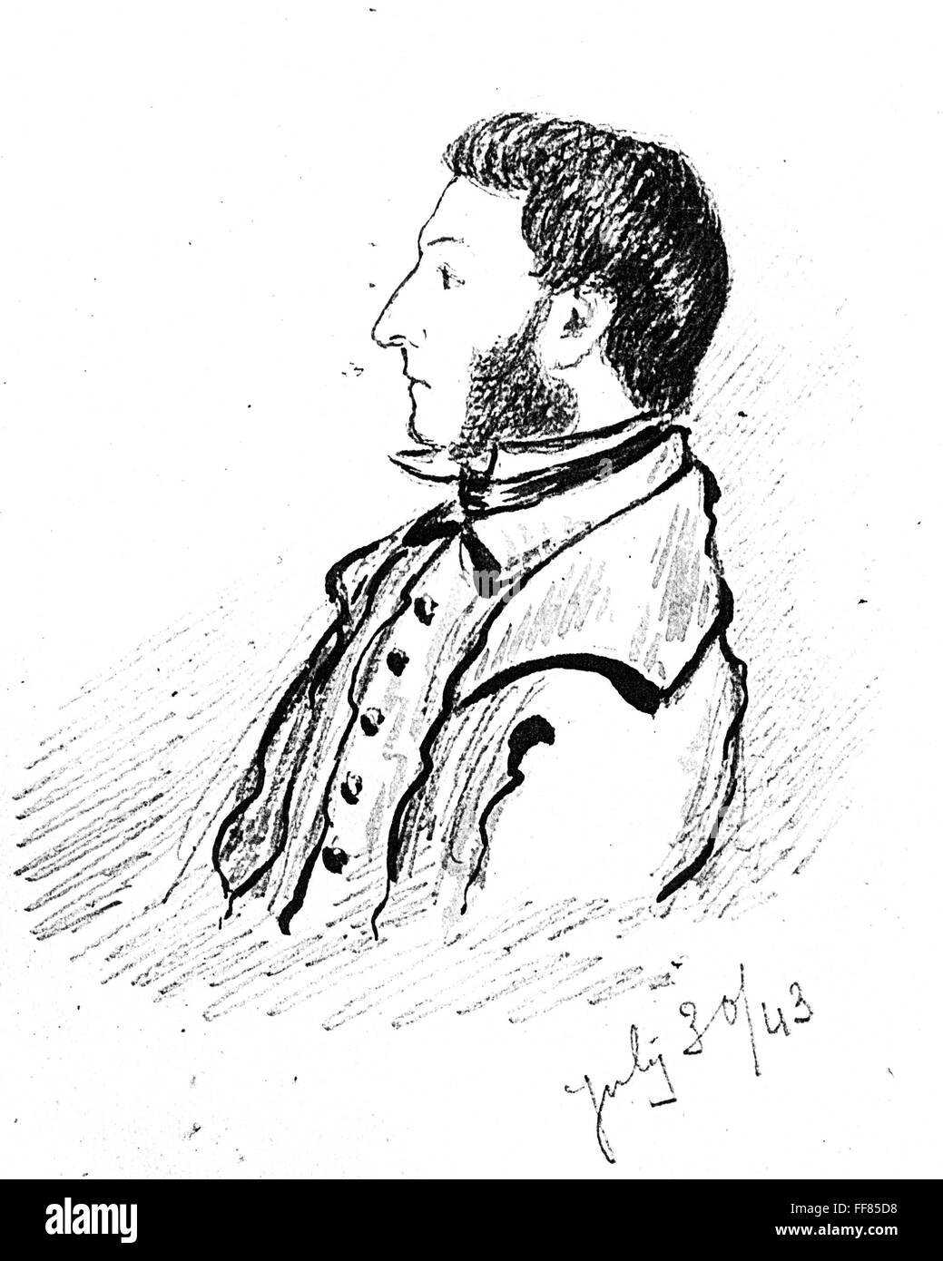 GEORGE EVEREST (1790-1866). /nEnglish geodesist and engineer for whom ...