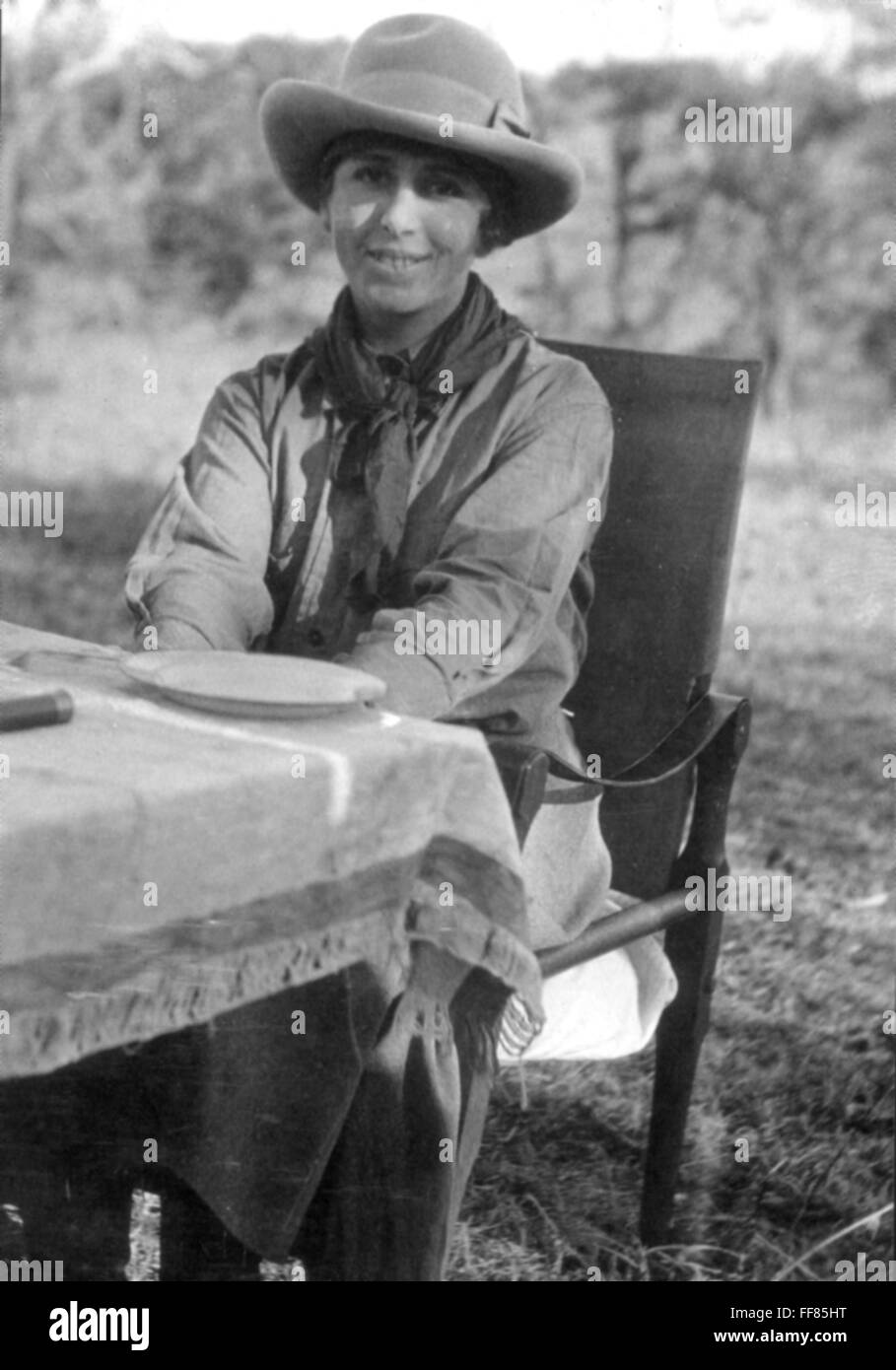 ISAK DINESEN (1885-1962). /nPseudonym of Karen Blixen. Danish writer ...