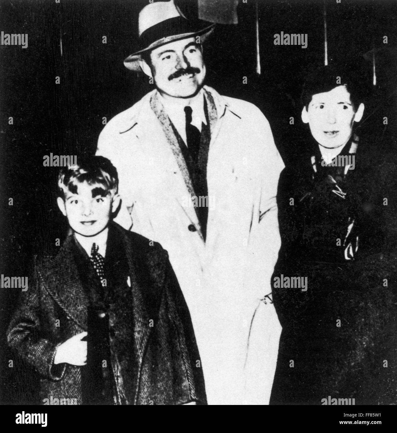 ERNEST HEMINGWAY /n(1899-1961). American writer. Ernest Hemingway and ...