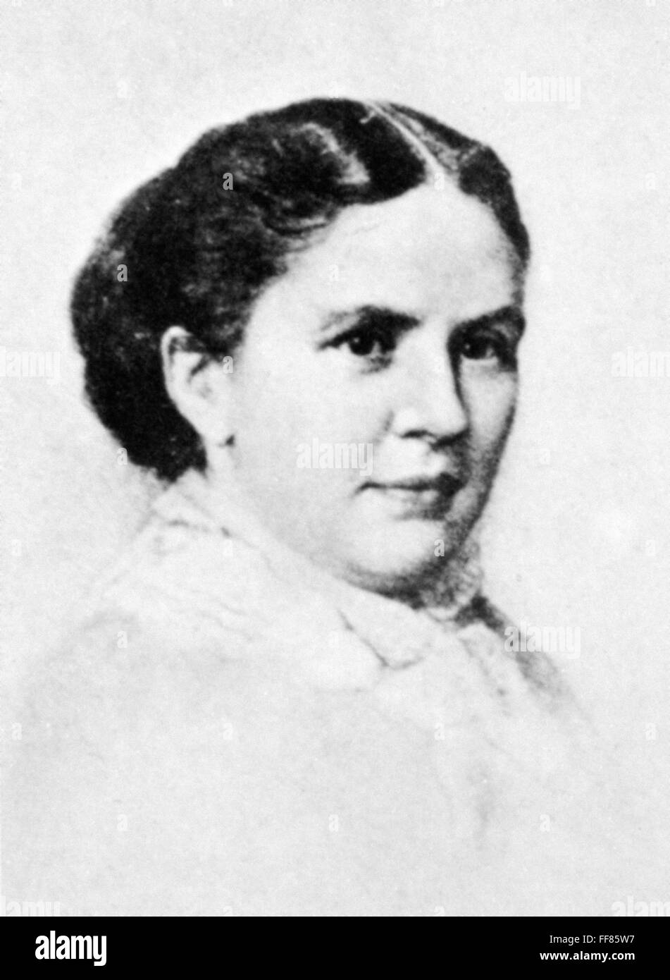 ALICE CUNNINGHAM FLETCHER/n(1838-1923). /nAmerican ethnologist Stock ...