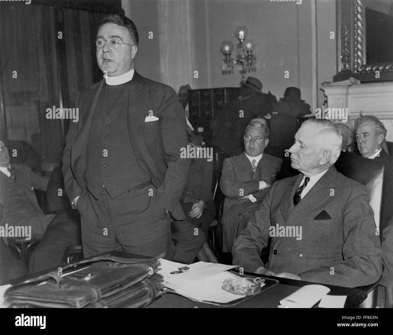 CHARLES EDWARD COUGHLIN (1891-1979). American (Canadian-born) Roman ...