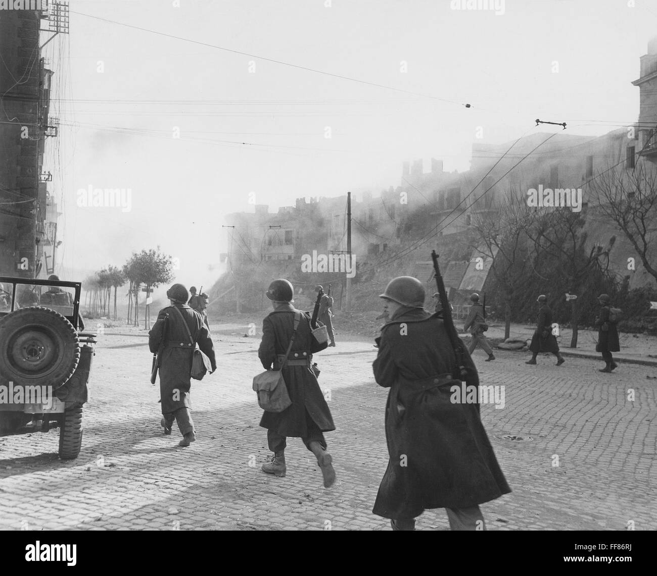 WORLD WAR II: EUROPE. /nAmerican soldiers from the 45th Infantry ...