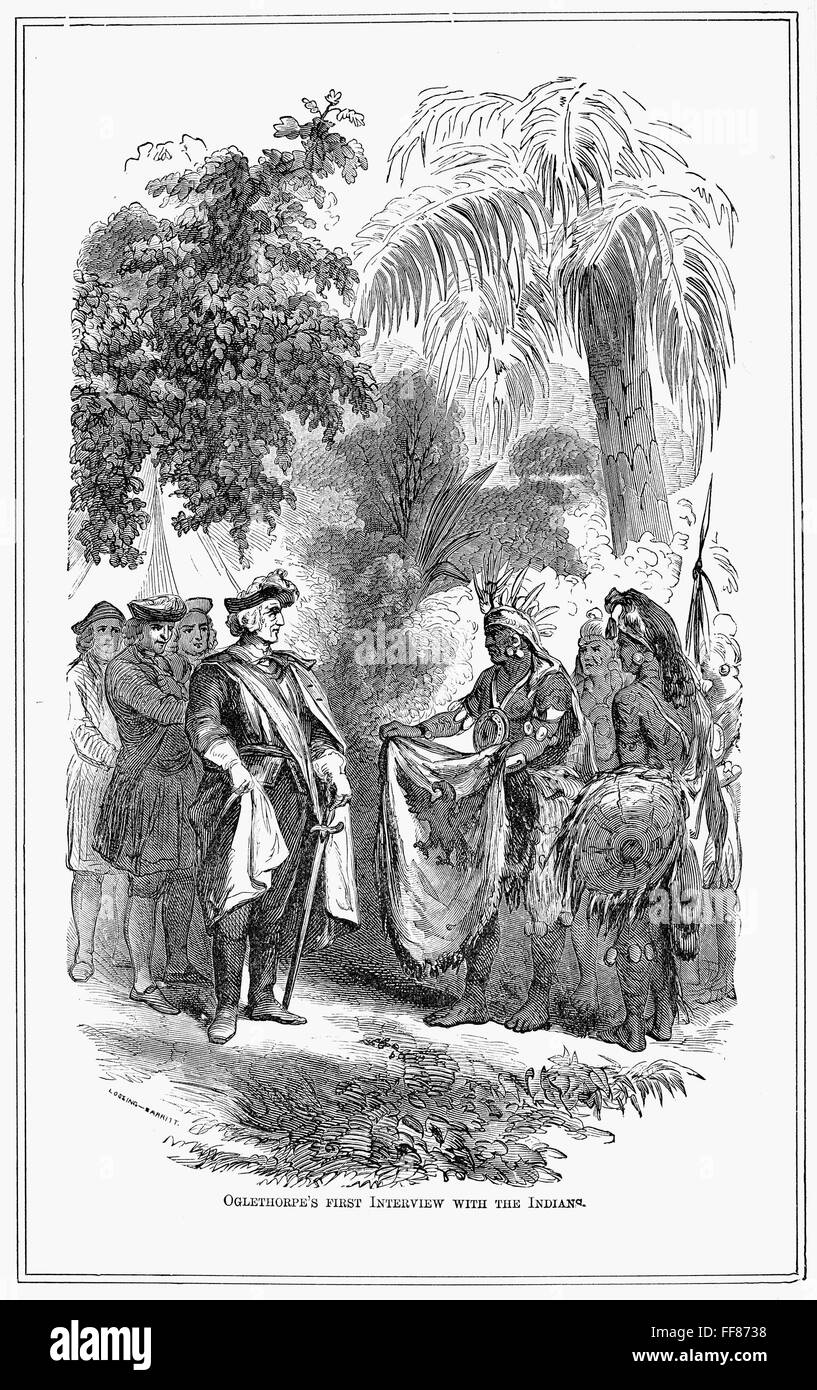 JAMES EDWARD OGLETHORPE /n(1696-1785). English soldier, philanthropist ...