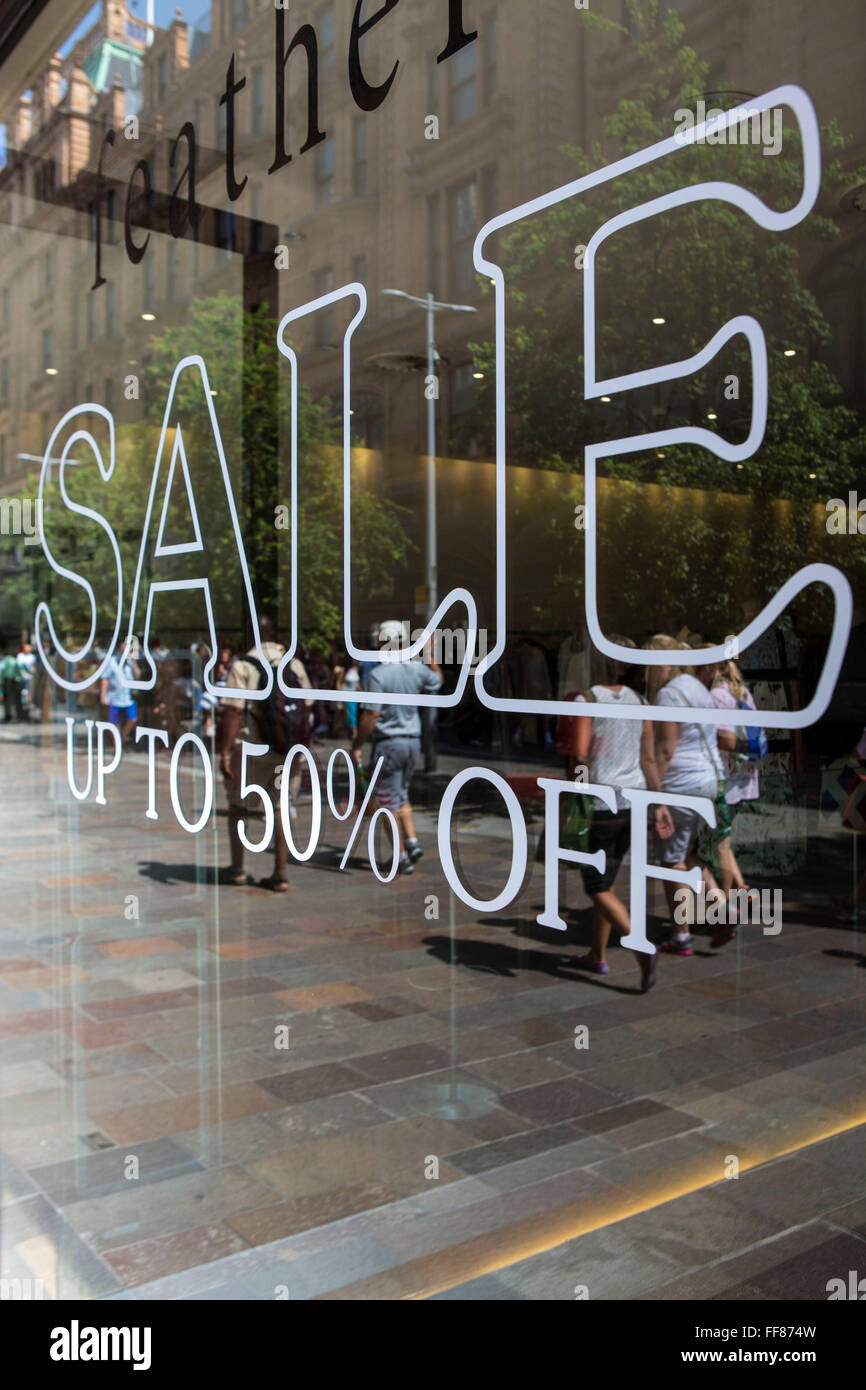 Store Retail Shop Window Sign High Resolution Stock Photography and ...