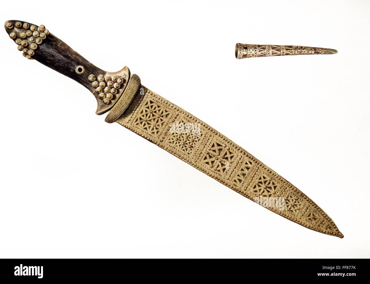 Sumerian Achievements Gold Dagger