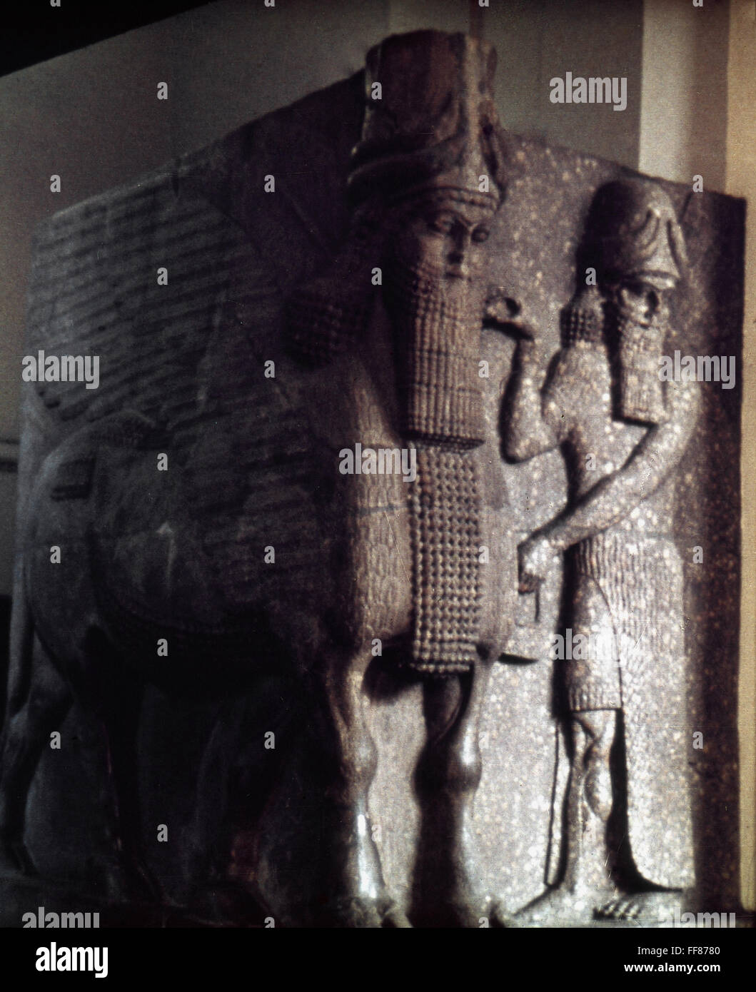 Assyrian winged bull hi-res stock photography and images - Alamy