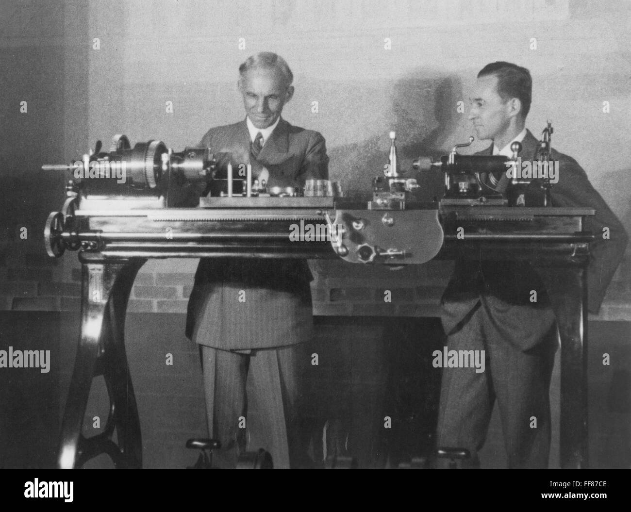 Henry ford his son edsel hi-res stock photography and images - Alamy