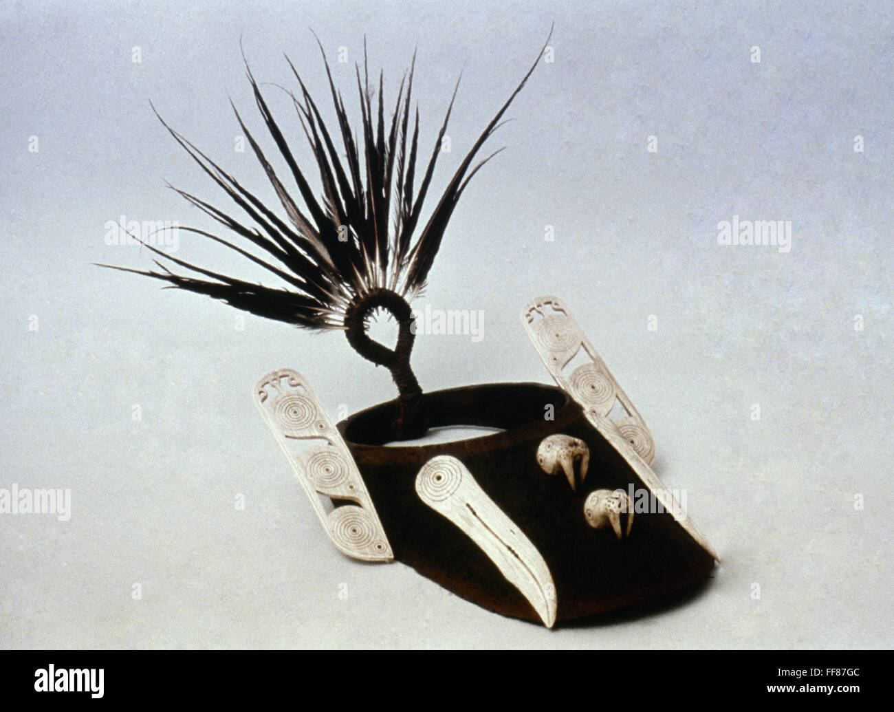 NATIVE AMERICAN/INUIT EYESHADE. /nEskimo eyeshade from Arctic America ...