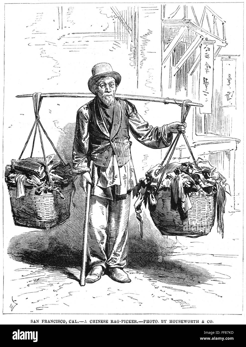 Chinese coolie hi-res stock photography and images - Alamy