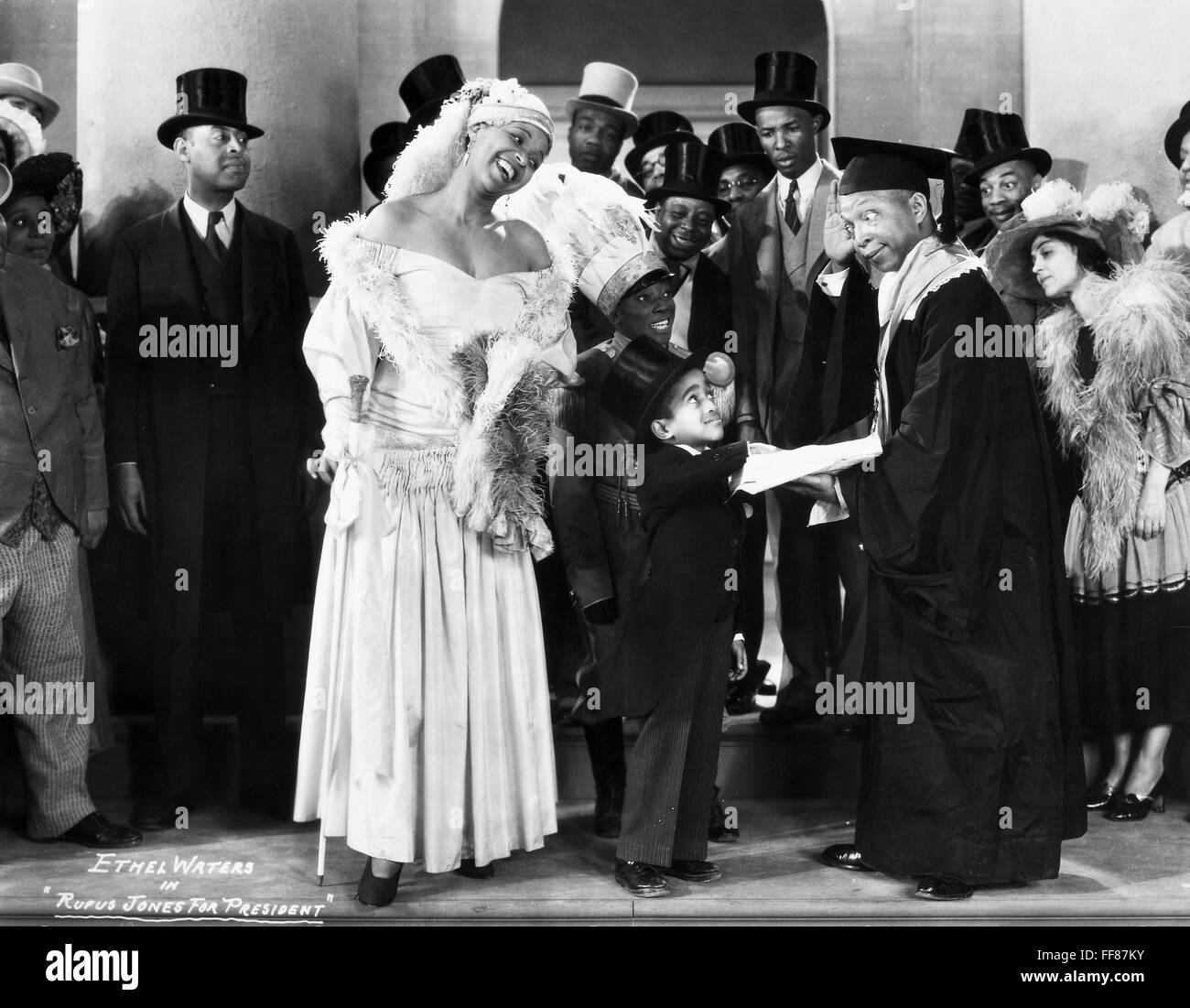 ETHEL WATERS (1896-1977). /nAmerican actress and singer. In a scene ...