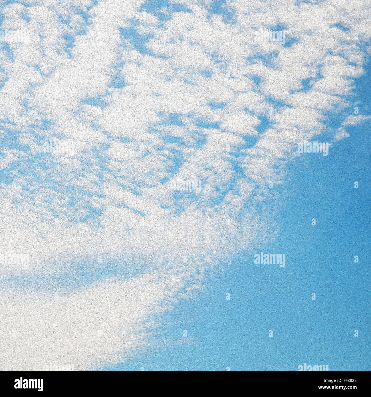 in the sky of italy europe cloudy fluffy cloudscape Stock Photo - Alamy