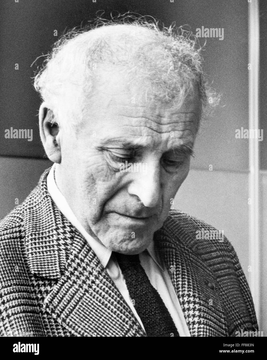MARC CHAGALL (1887-1985). /nFrench (Russian born) painter. Photographed ...