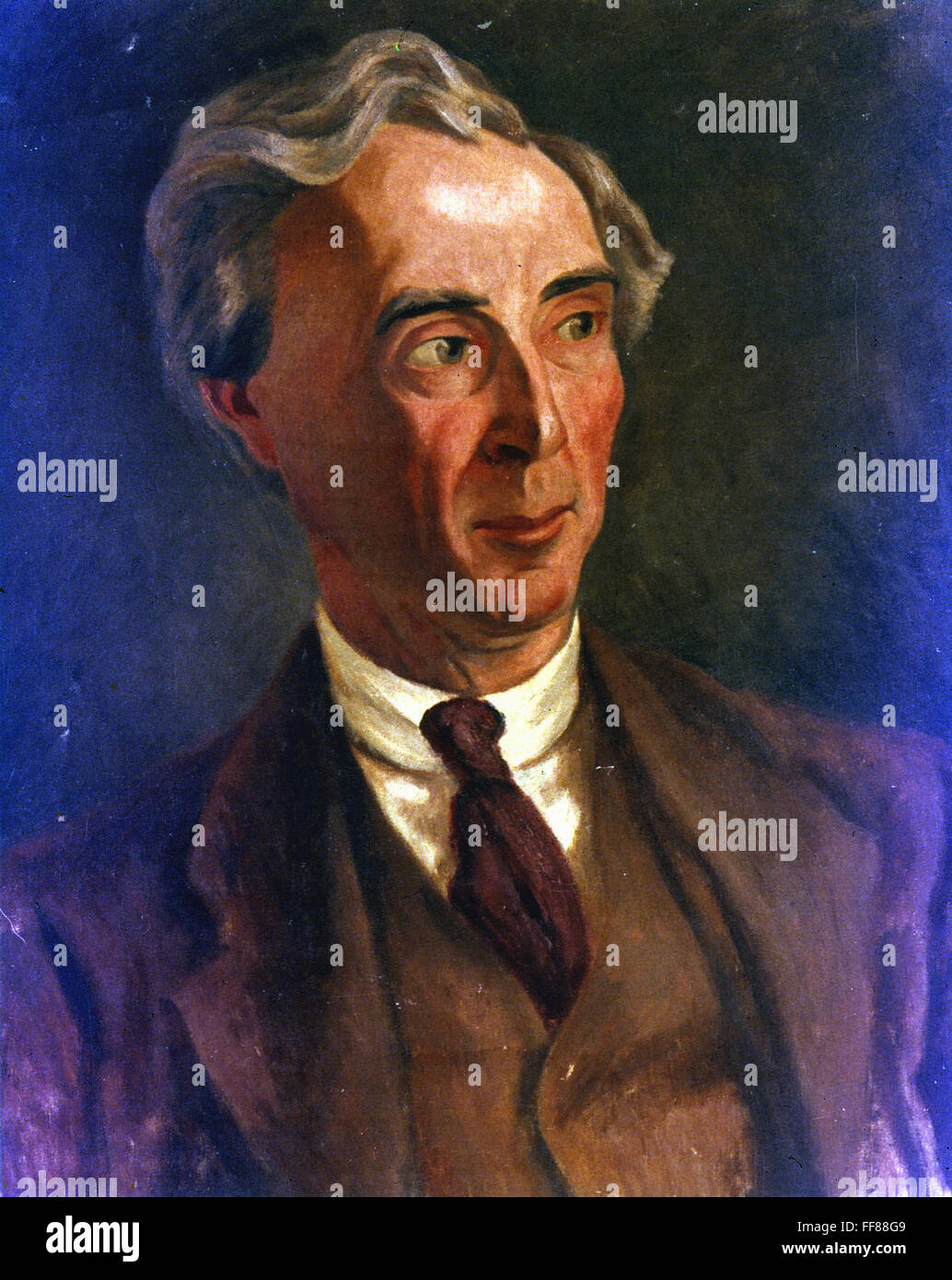 BERTRAND RUSSELL (1872-1970). /nEnglish mathematician and philosopher ...