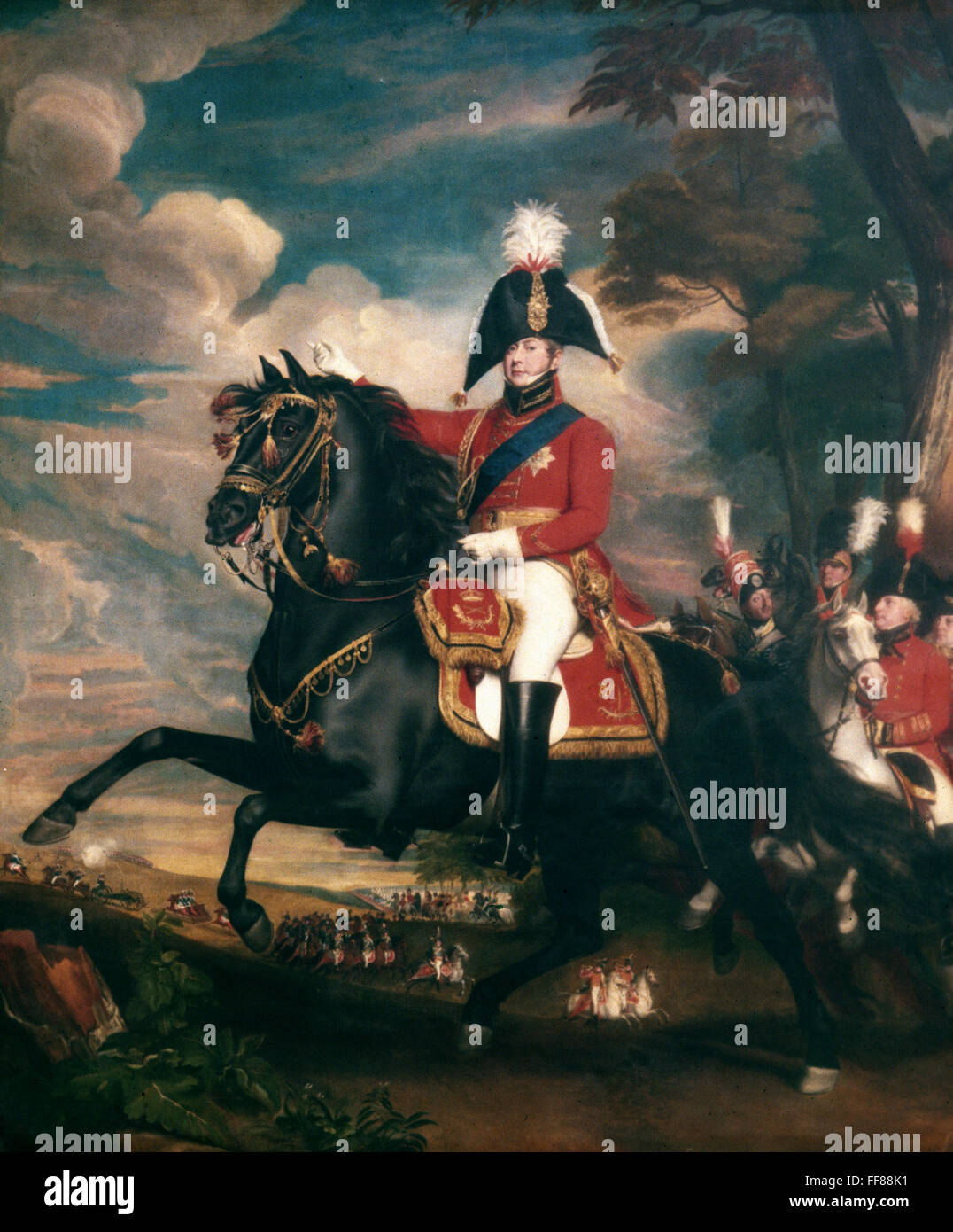KING GEORGE IV OF ENGLAND /n(1762-1830). King of Great Britain, Ireland ...