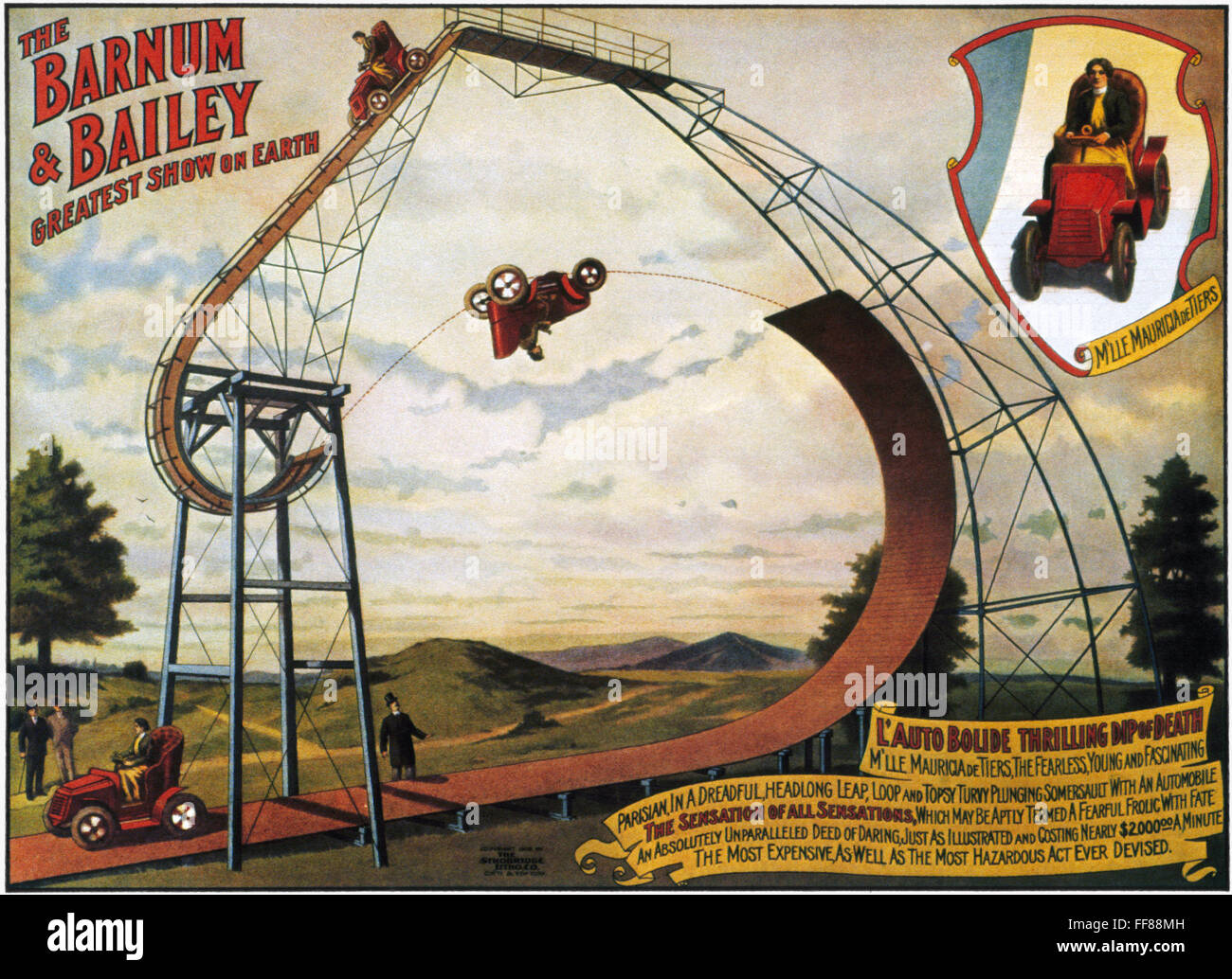 CIRCUS POSTER, 1905. /nAmerican Stock Photo - Alamy