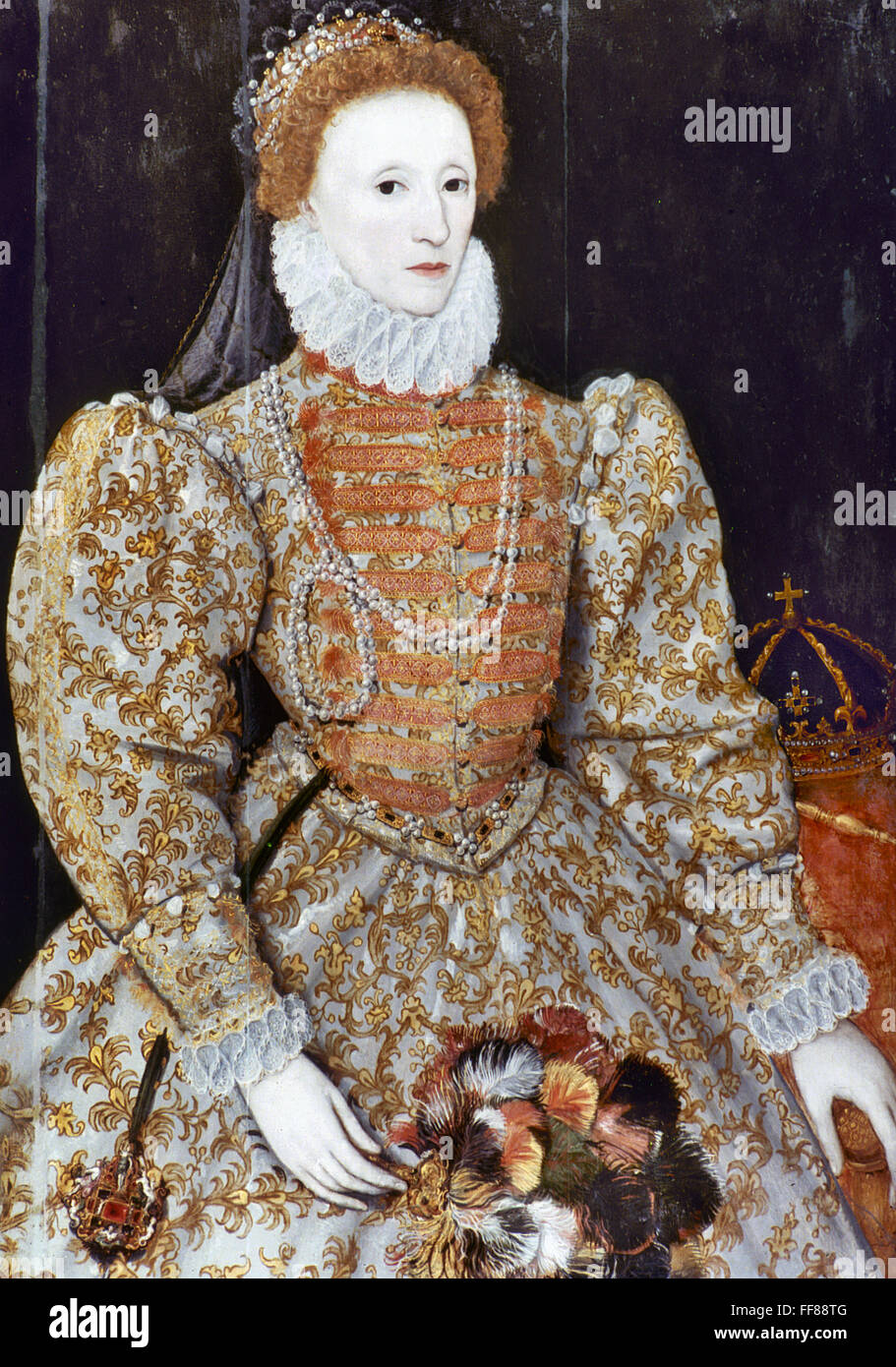 QUEEN ELIZABETH I /n(1533-1603). Queen of England and Ireland, 1558 ...