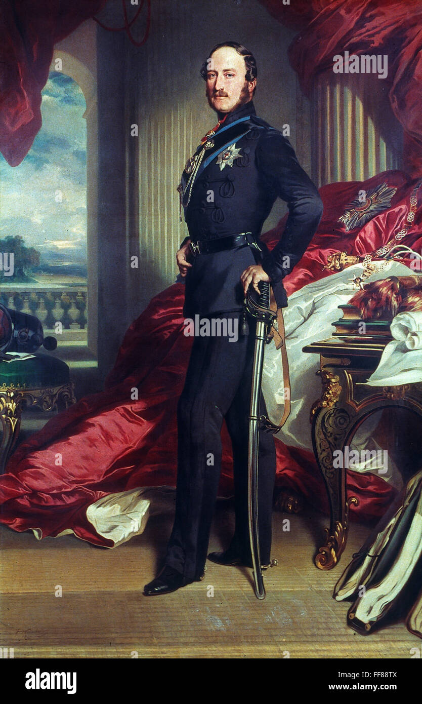 Prince albert portrait oil hi-res stock photography and images - Alamy