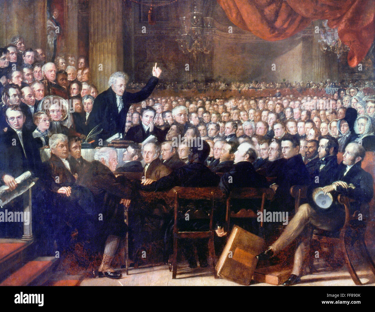 Anti slavery convention 1840 hi-res stock photography and images - Alamy