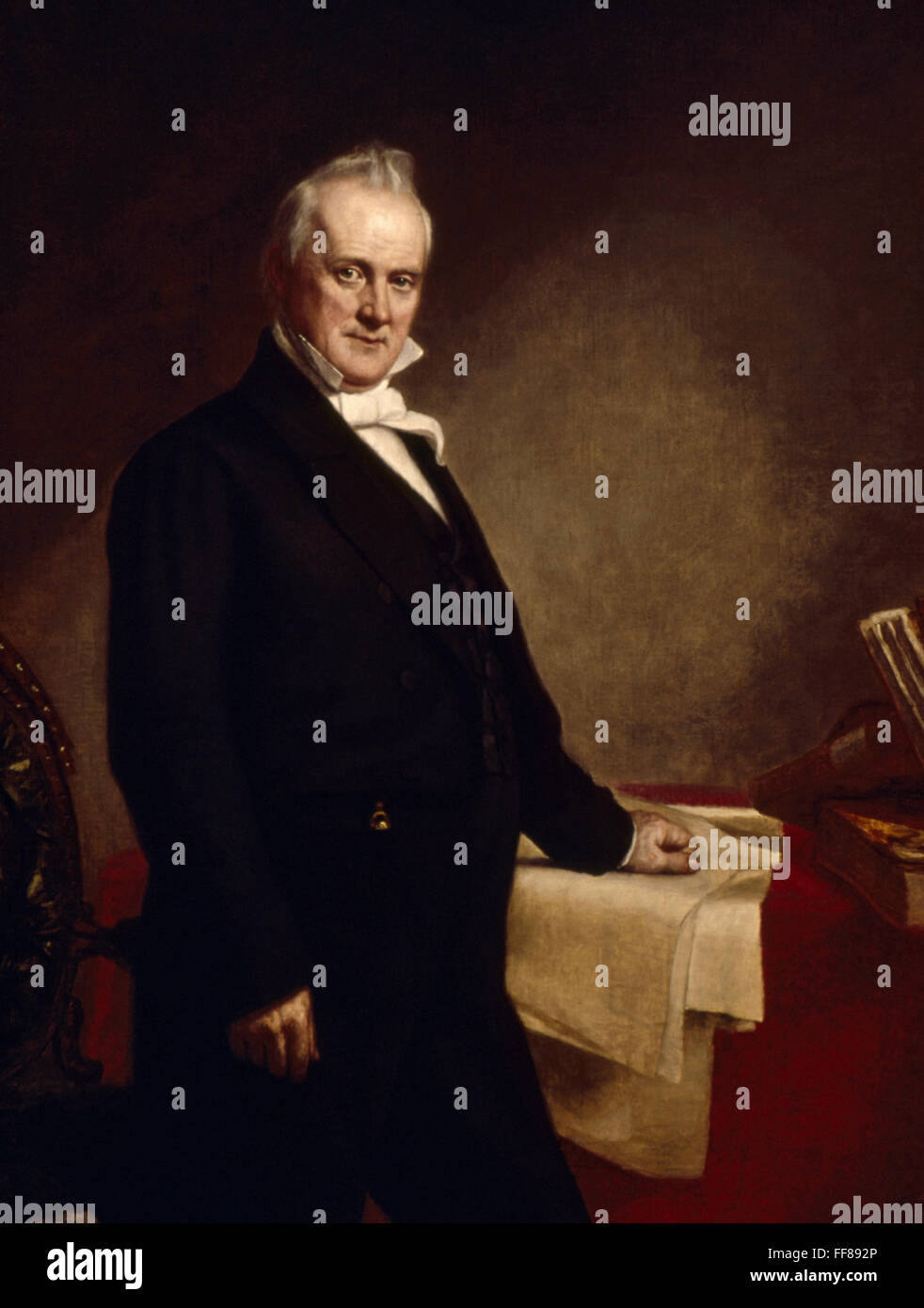 JAMES BUCHANAN (1791-1868). /nFifteenth President of the United States ...