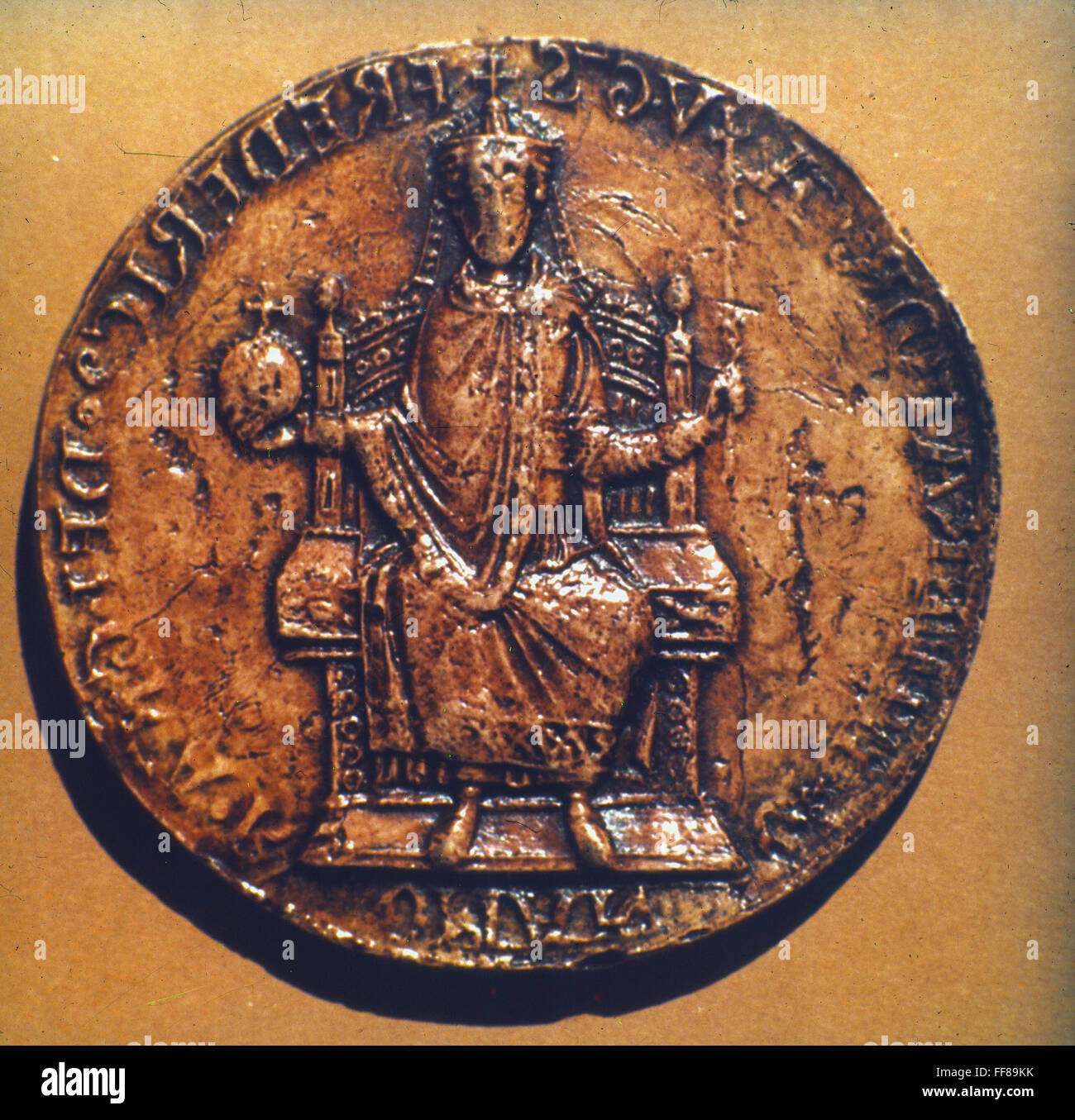 FREDERICK I (1123?-1190). /nKnown as Frederick Barbarosa. Holy Roman ...