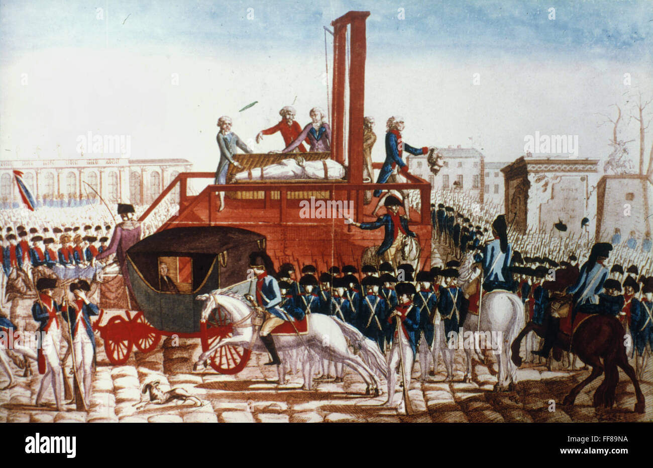LOUIS XVI: EXECUTION. /nThe execution of King Louis XVI of France, 21 ...