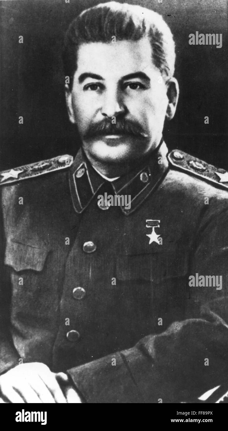 JOSEPH STALIN (1879-1953). /nSoviet Political leader Stock Photo - Alamy
