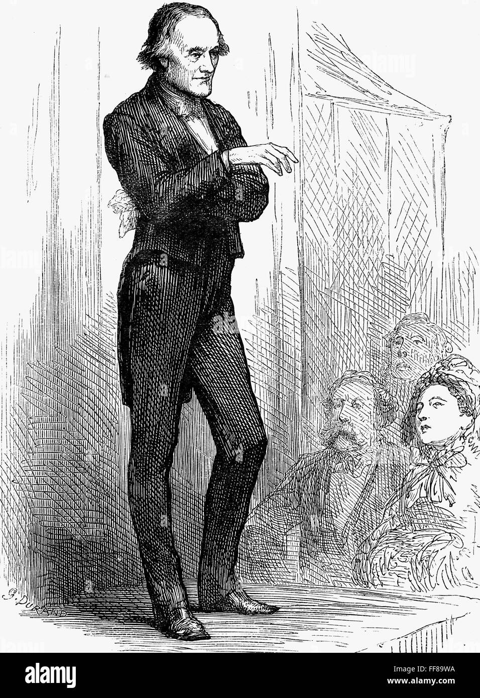 RICHARD OWEN (1804-1892). /nEnglish comparative anatomist and zoologist ...