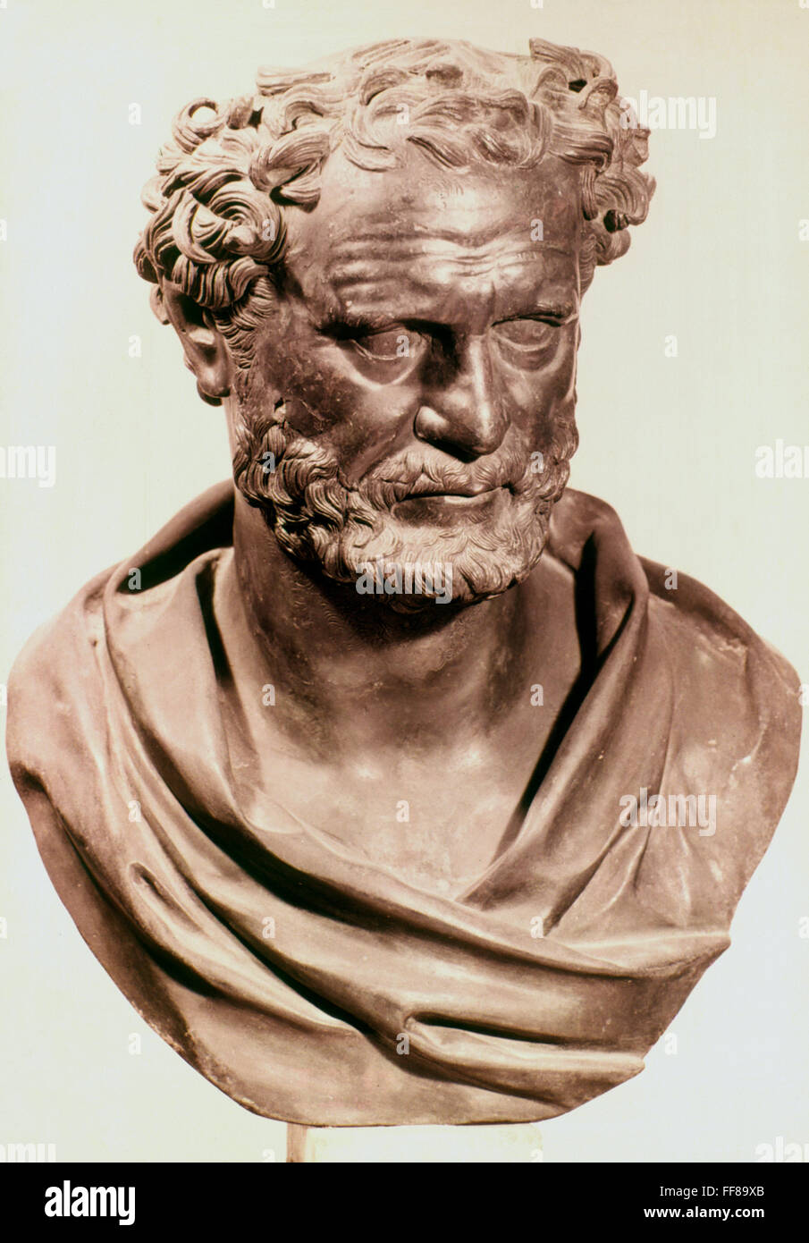 Portrait bust of democritus hi-res stock photography and images - Alamy