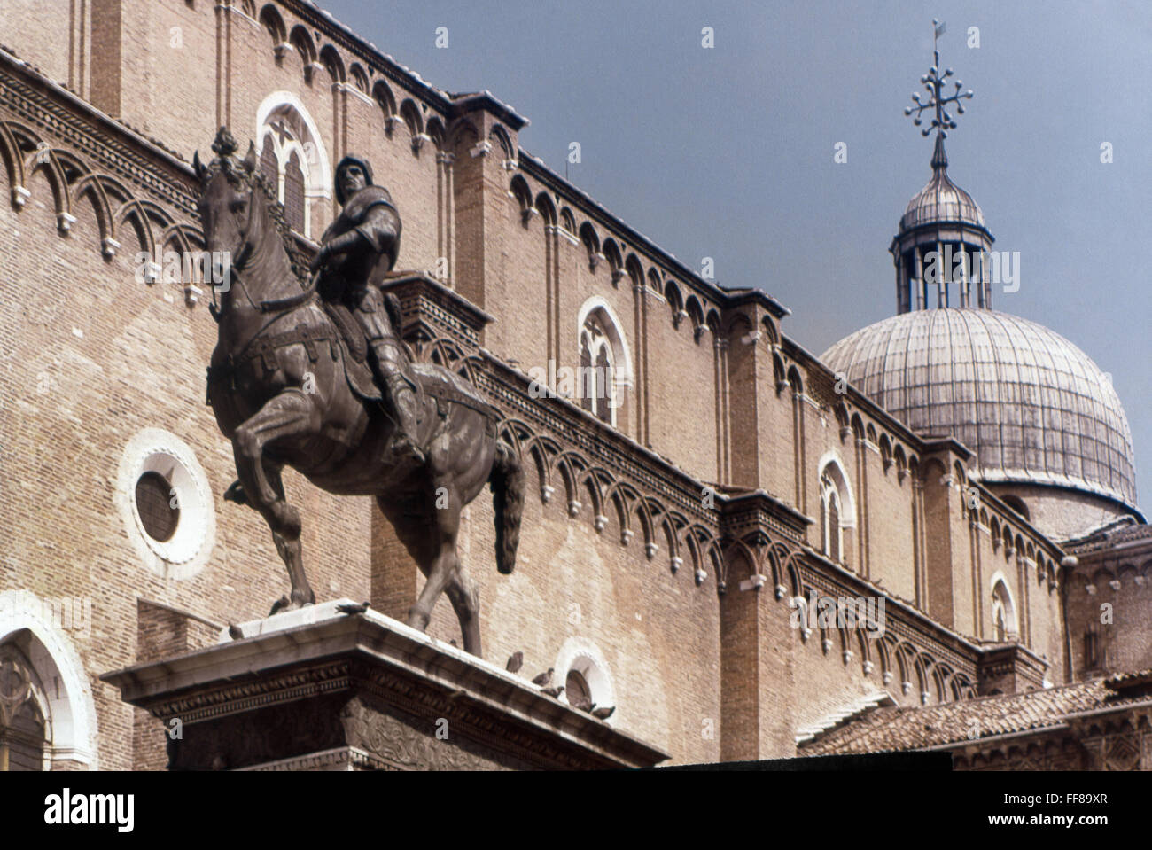 BARTOLOMEO COLLEONI /n(1400-1475). Italian soldier. Bronze equestrian ...