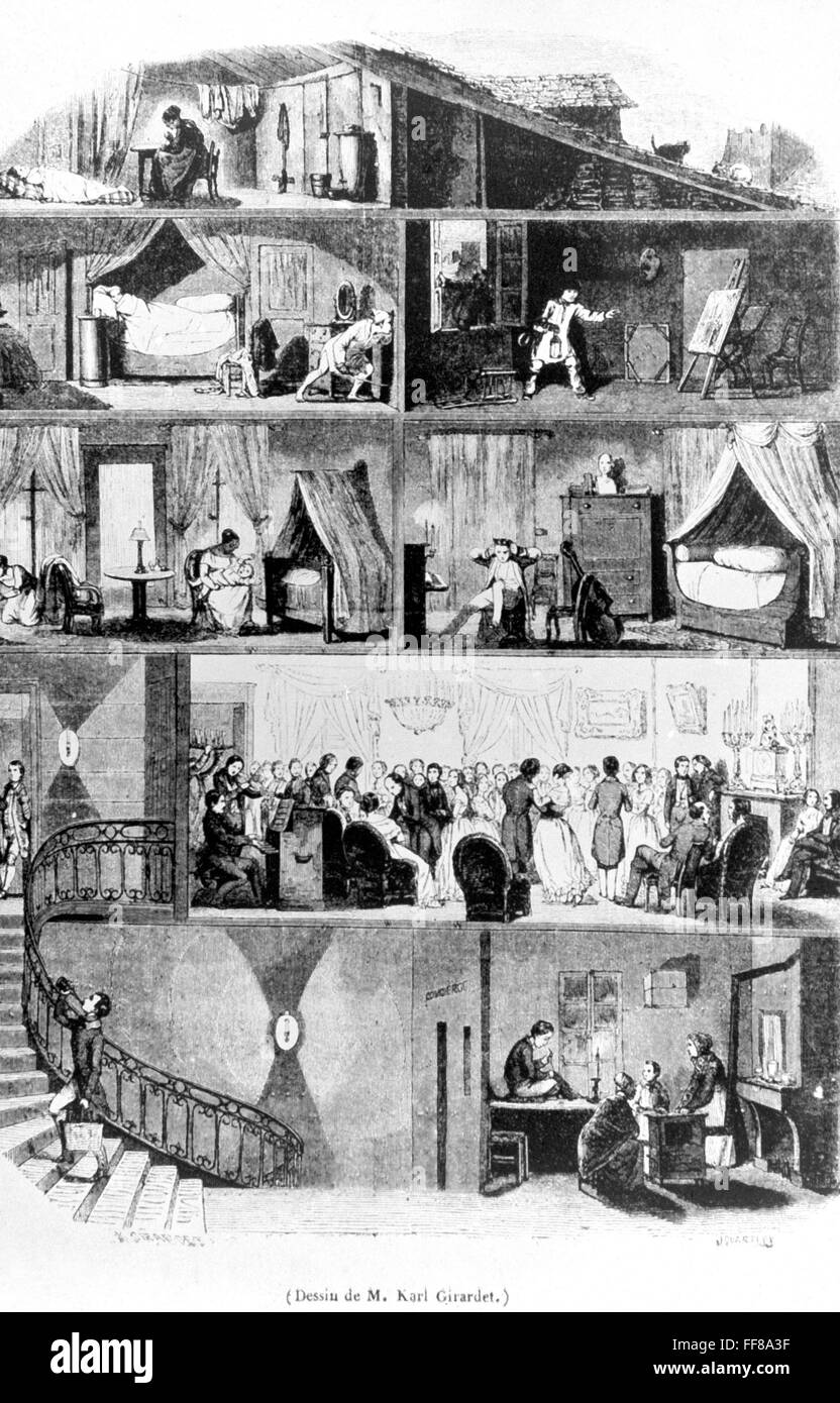 French middle class apartment hi-res stock photography and images - Alamy