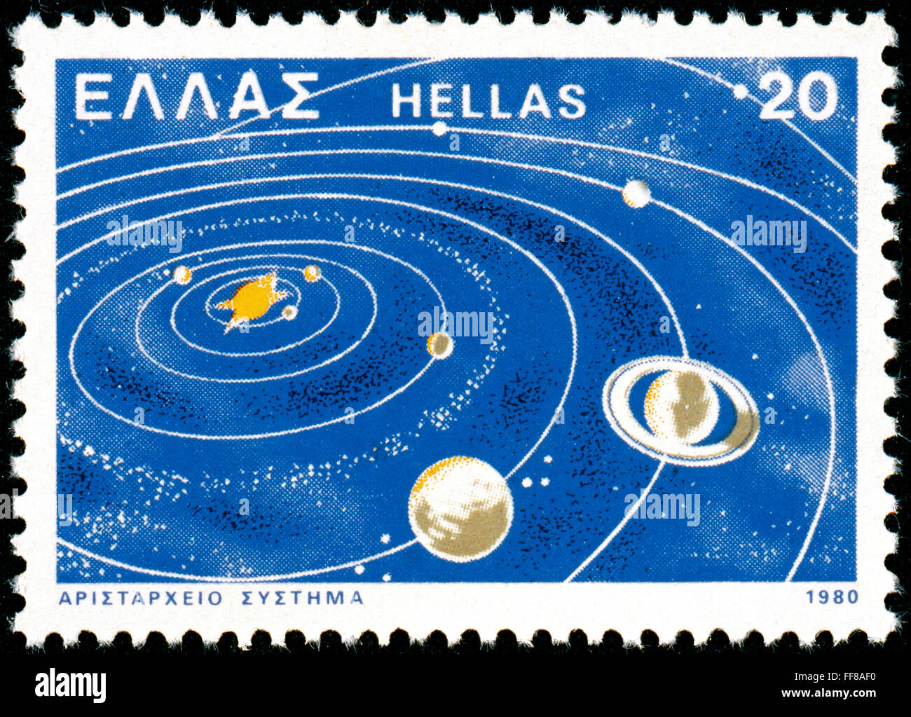 Solar System Model Of Greek