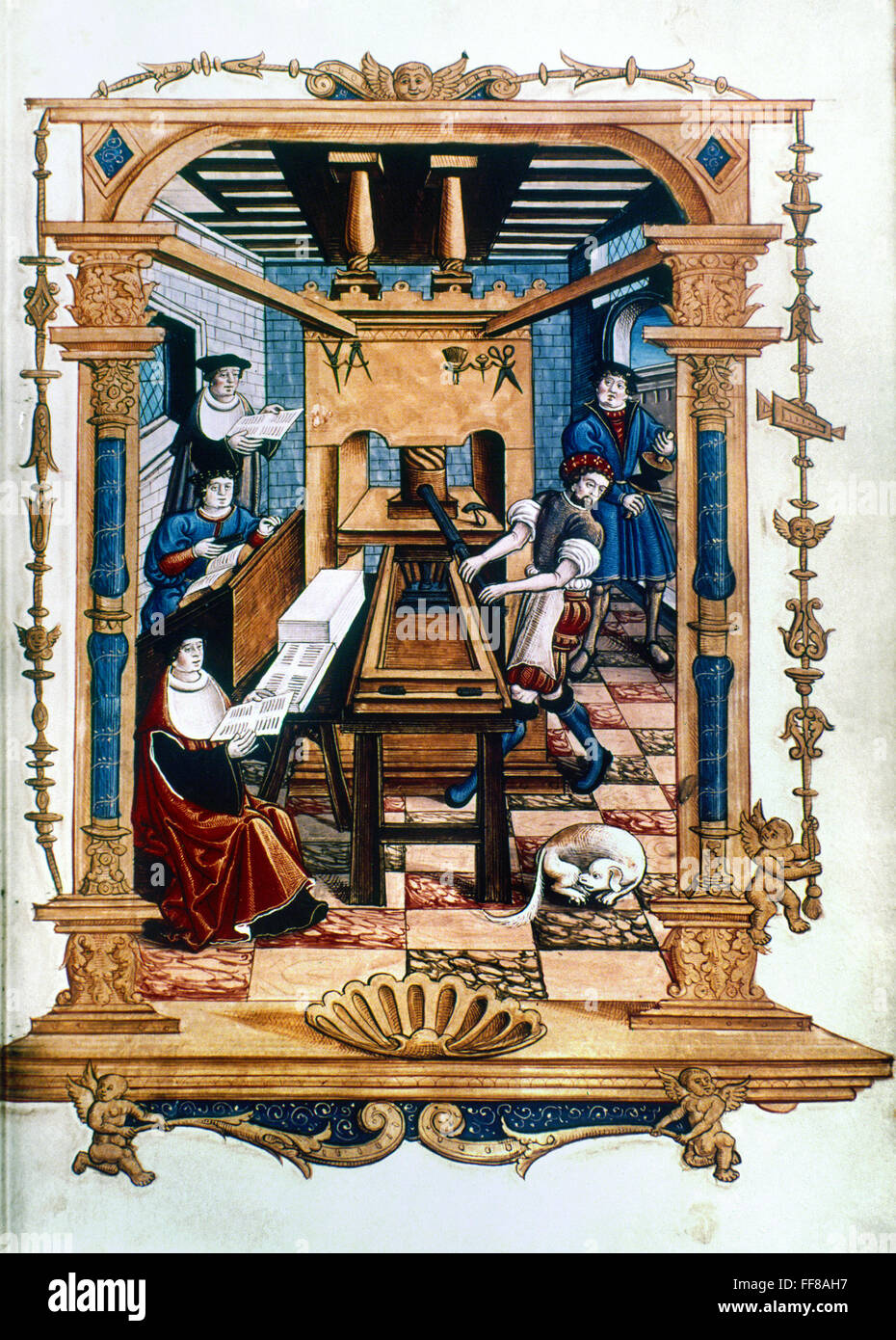 1500 printing press hi-res stock photography and images - Alamy