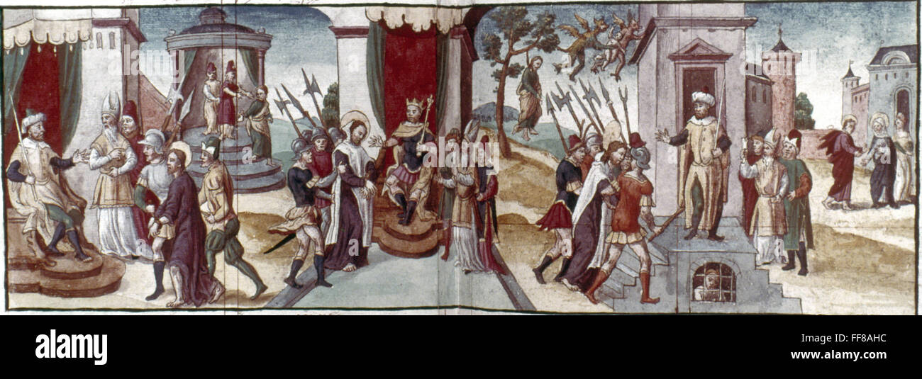 Scene From Play 1547 Nscene From The Mystery Of The Passion Of