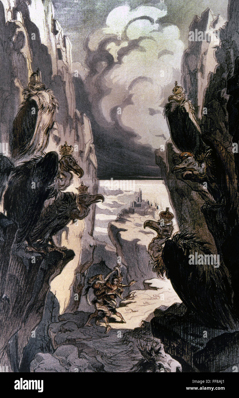 BALKAN CARTOON, c1900. /nCartoon, c1900, of the Balkans struggling for ...