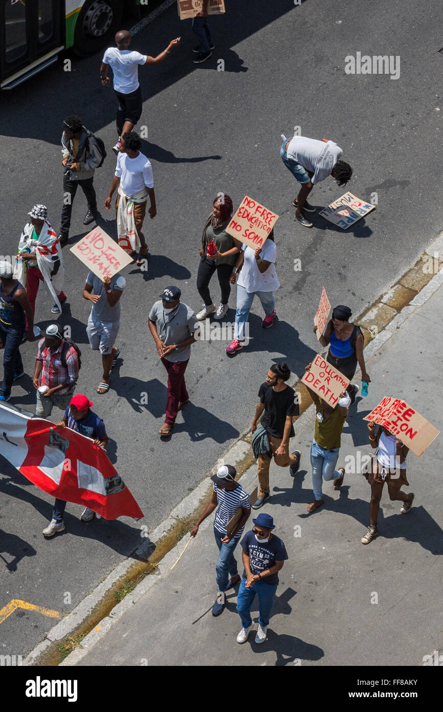 Student march south africa hi-res stock photography and images - Alamy